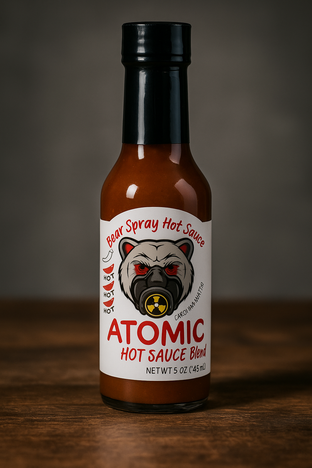ATOMIC Hot Sauce – Smoky Heat with a Reaper’s Bite – Bear Spray Hot ...